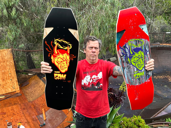 “Coffin Bomb” Evil Sam featuring Sam art and Dave B. custom paint - SO ...