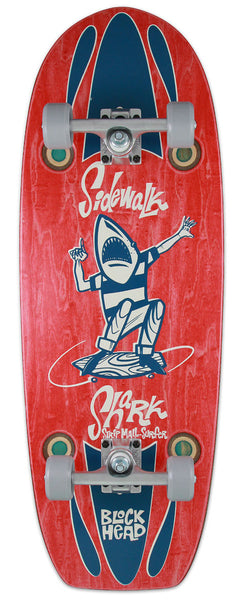 Sidewalk Shark 11” - Strip Mall Surfer - premium complete skateboard ...