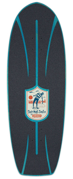 Sidewalk Shark 11” - Strip Mall Surfer - premium complete skateboard ...