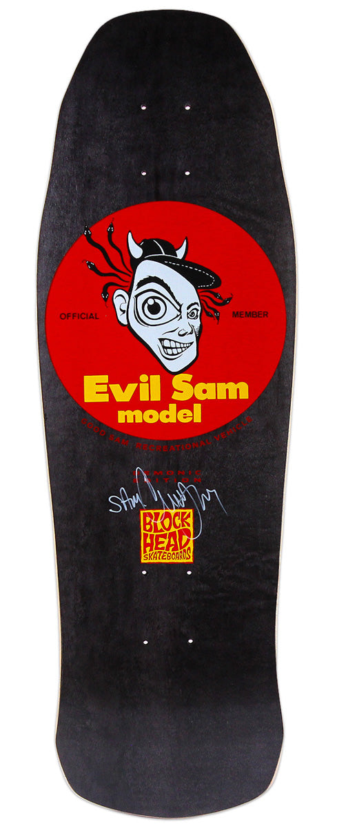 Sam Cunningham “EVIL” - 1988 shape - Only 66.6 made! - Signed and #’d ...